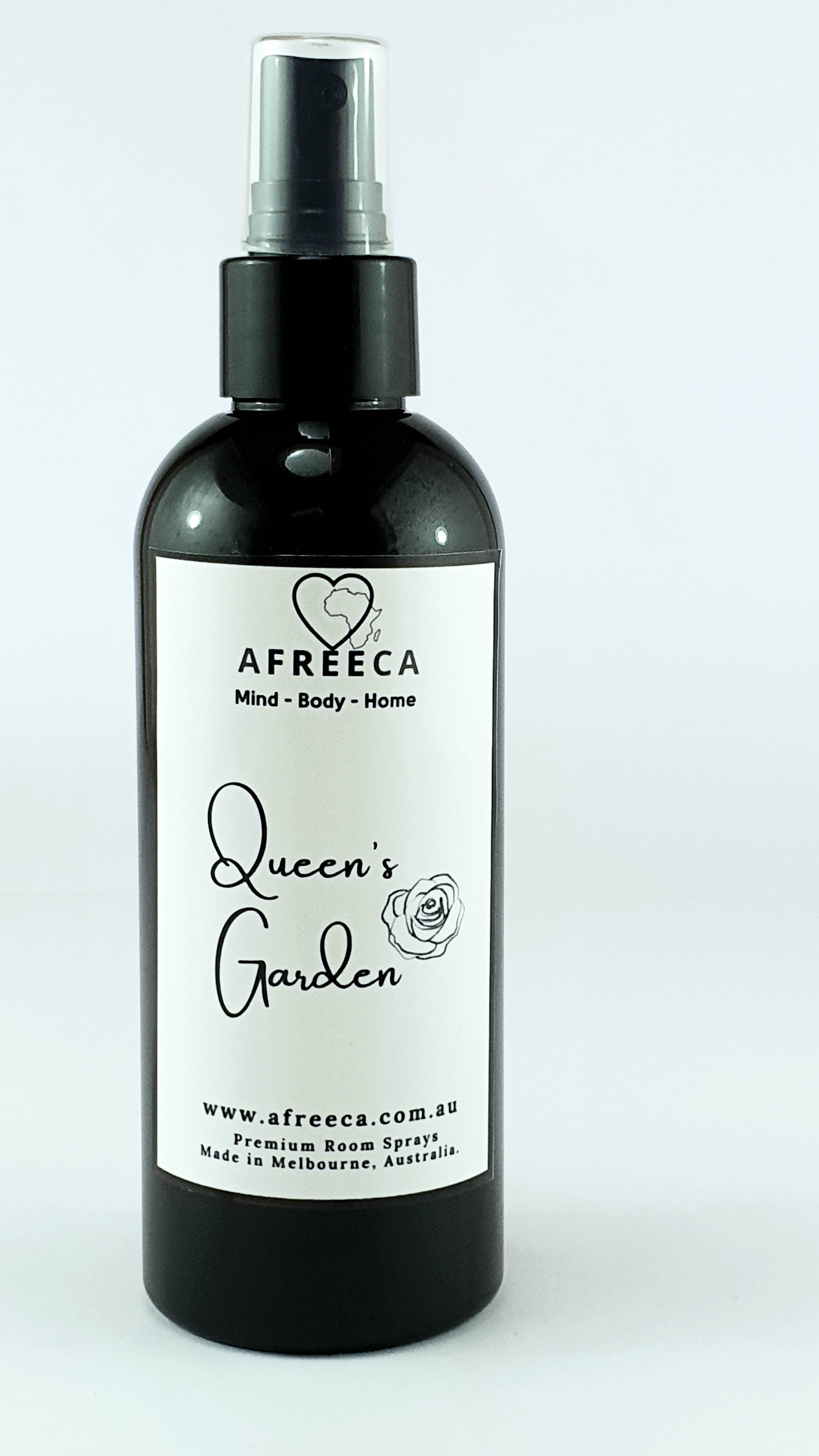Queens Garden (Rose Victorian) Premium Room Spray 200ML – AFREECA LIVING